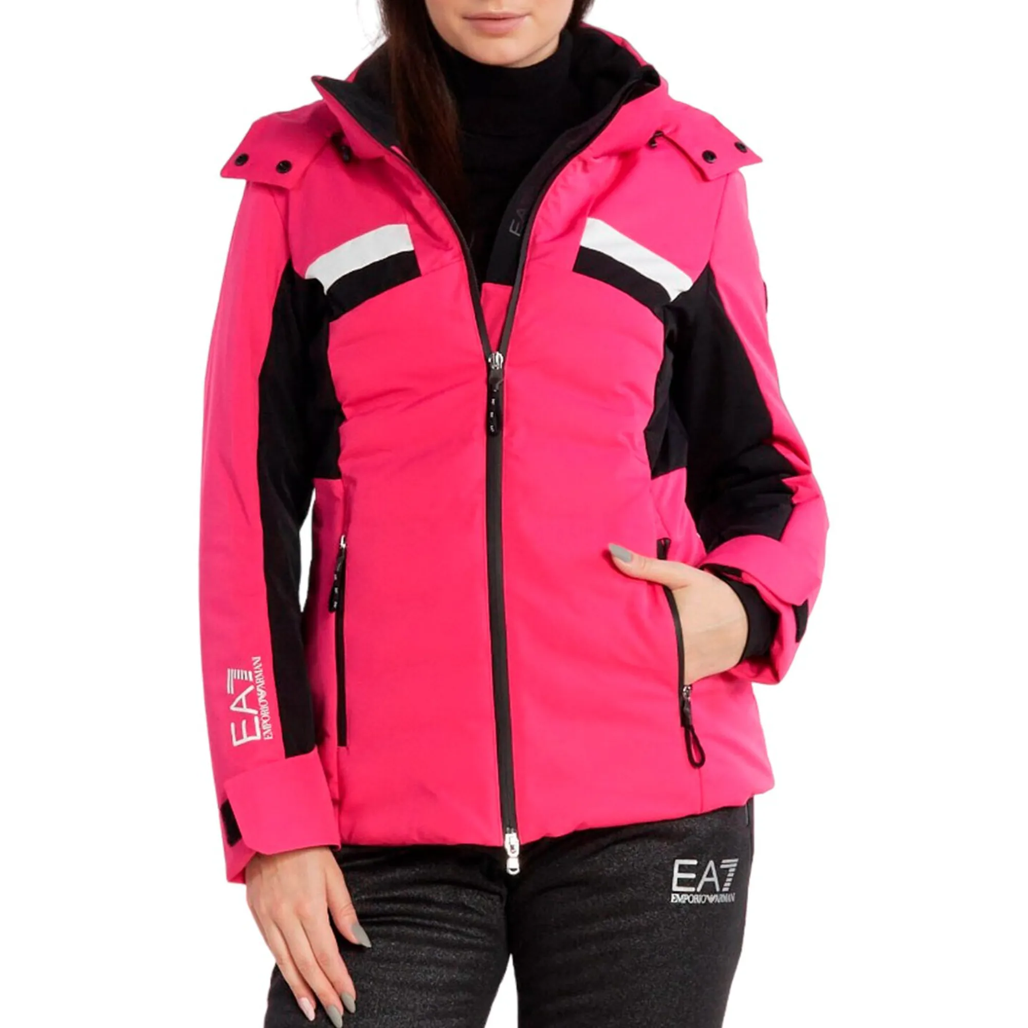 TECHNICAL SKI JACKET IN PROTECTUM7 TECHNICAL FABRIC